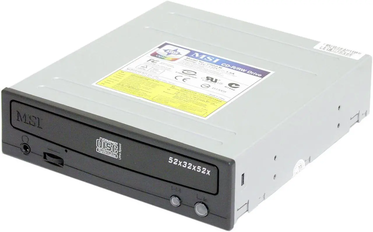 MSI CD Burner Black IDE Model CR52-M Black - Newegg.com