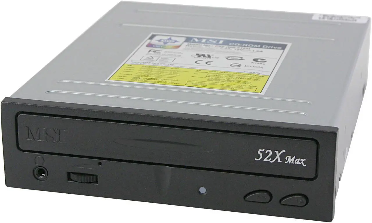 MSI Black IDE CD-ROM Drive Model MS-P8152-110 - Newegg.com
