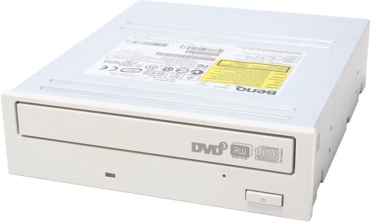 BenQ Beige 16X DVD+R 8X DVD+RW 8X DVD+R DL 16X DVD-R 6X DVD-RW 5X DVD ...