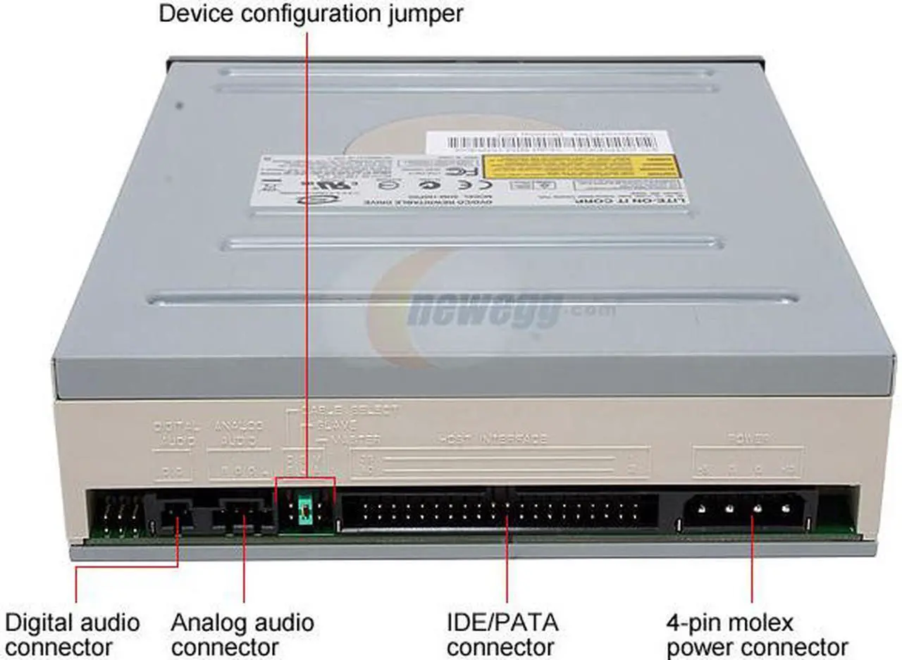 LITE-ON Black 16X DVD+R 8X DVD+RW 8X DVD+R DL 16X DVD-R 6X DVD-RW 5X ...