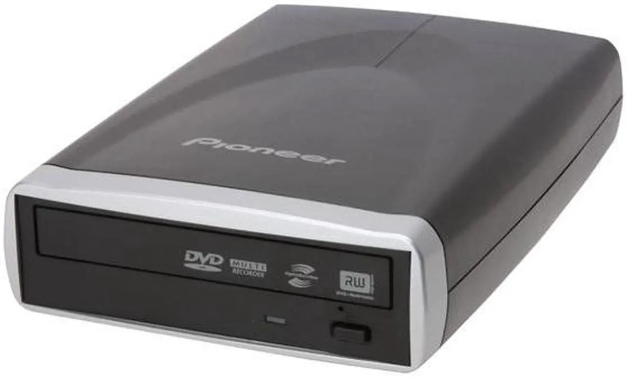 Pioneer USB 2.0 External 20X DVD-R Drive with LightScribe Model DVR ...