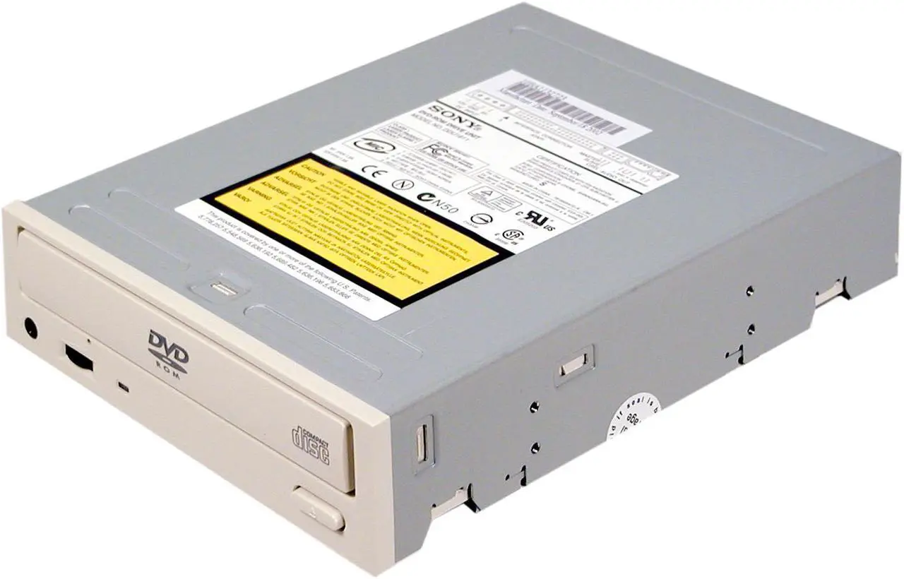 SONY Beige IDE DVD-ROM Drive Model DDU1621 1611 1612 - Newegg.com