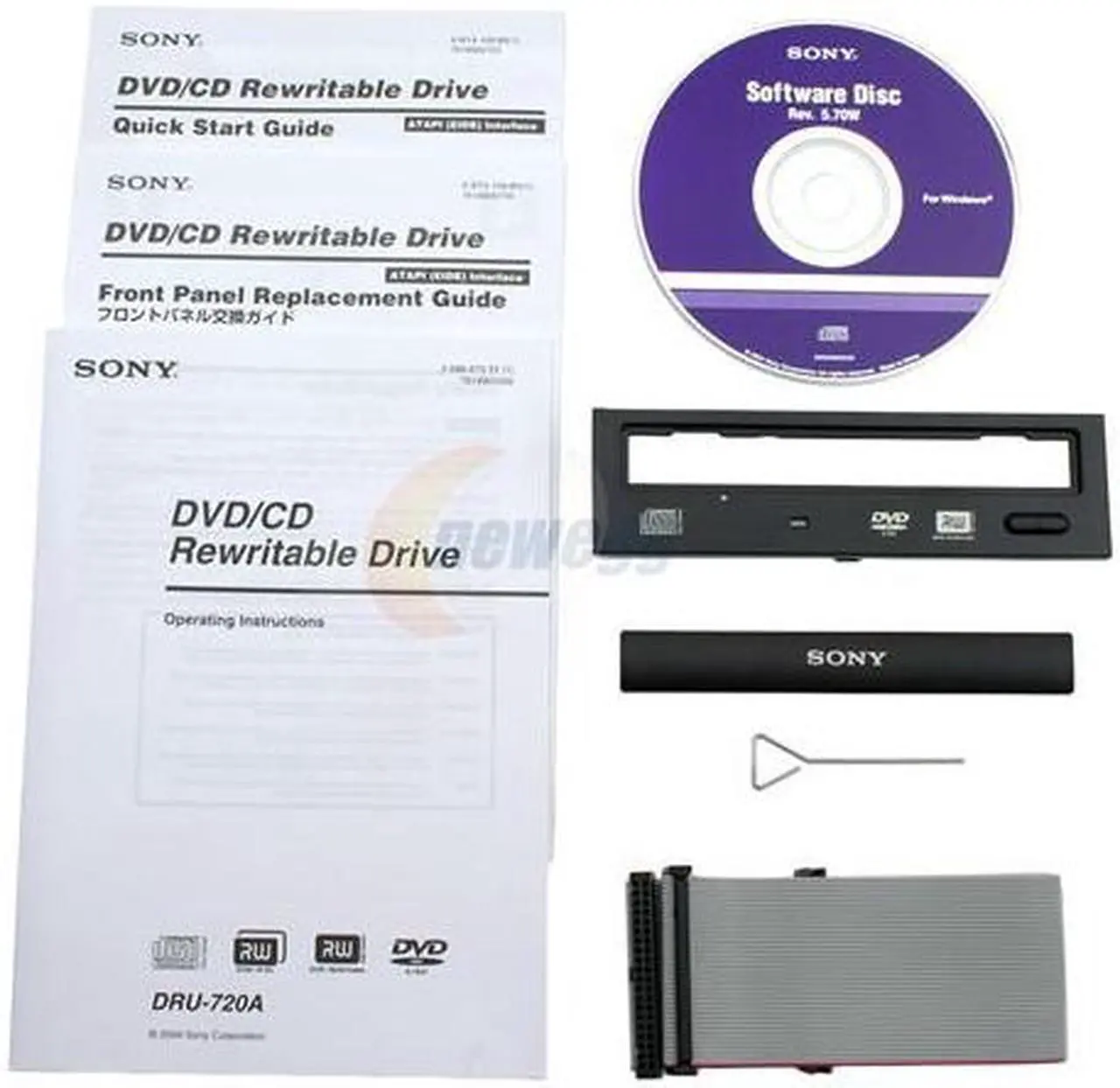 SONY White 16X DVD+R 8X DVD+RW 4X DVD+R DL 16X DVD-R 6X DVD-RW 16X DVD ...