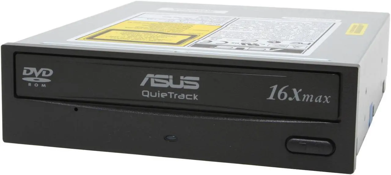 ASUS Black 16X DVD-ROM 48X CD-ROM ATAPI/E-IDE DVD-ROM Drive with DVD ...