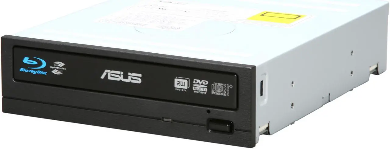 Open Box: ASUS Black Blu-ray Drive SATA Model BC-08B1LT/BLK/B/ASUS ...