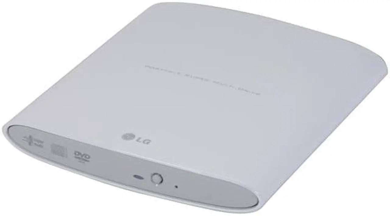 LG USB 2.0 White Portable Super Multi Drive Model GP08 lite - Newegg.com