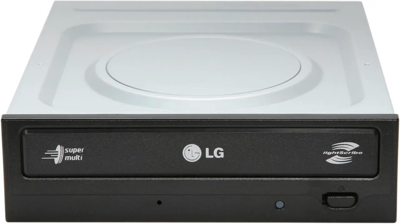 LG 24X Super Multi DVD Rewriter - Bulk Black SATA Model GH24LS50 ...