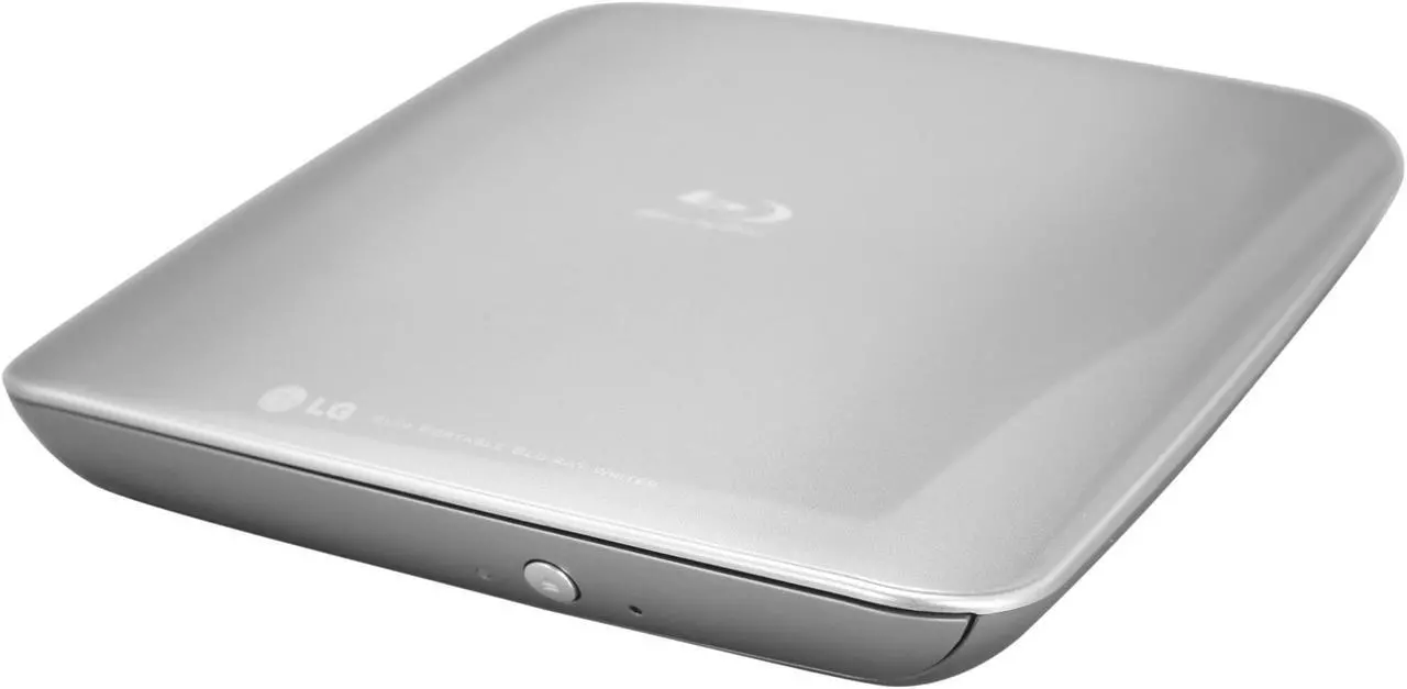 LG USB 2.0 Super Multi Blue Slim Portable Blu-ray Rewriter Model ...