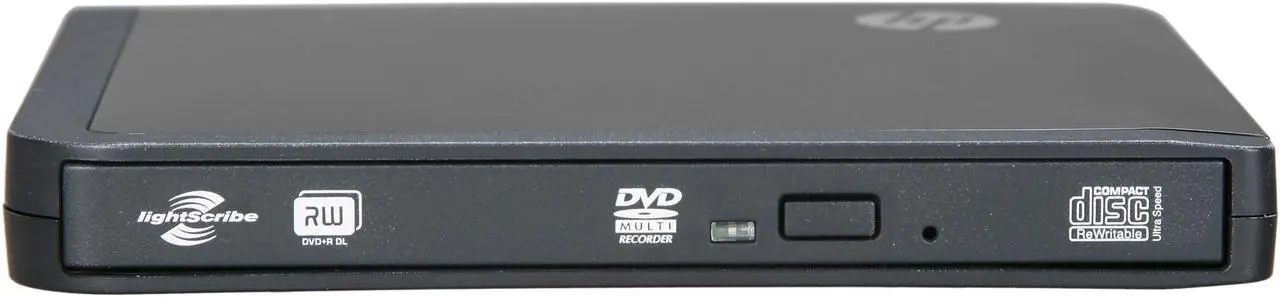 Open Box: HP USB 2.0 External Slim Multiformat DVD/CD Writer Model ...