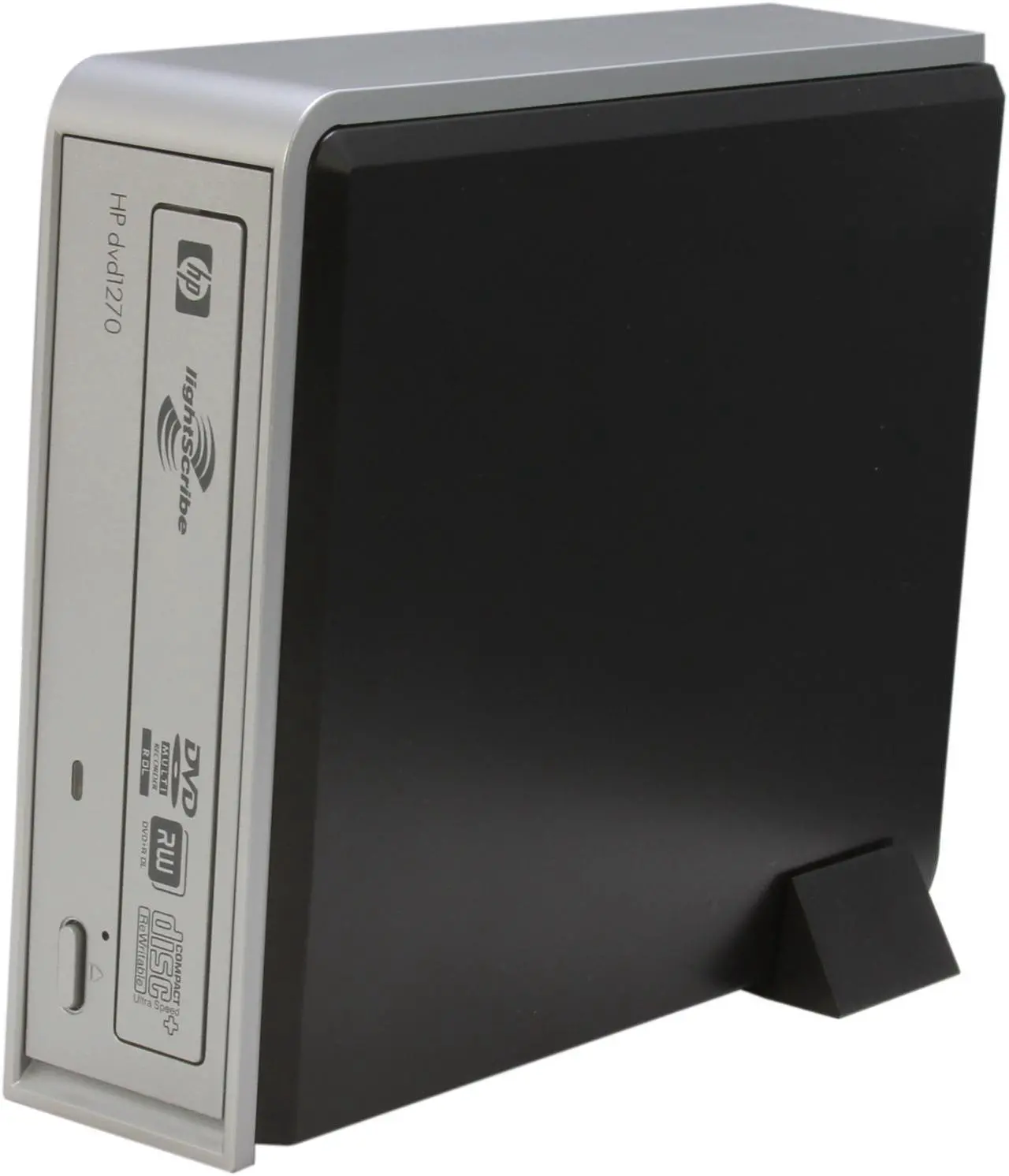 Open Box: HP USB 2.0 External H/H 24X DVD Burner, OEM Model DVD1270e ...