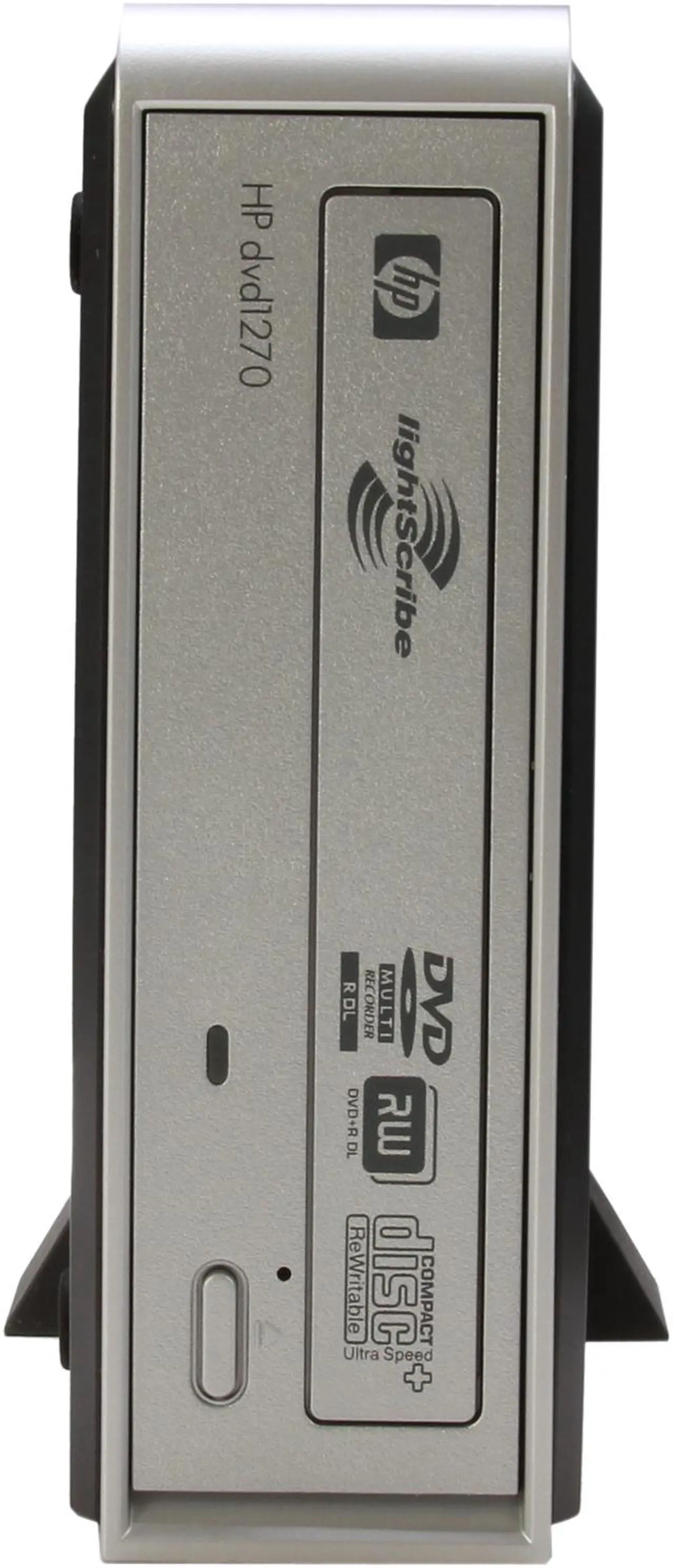 HP USB 2.0 External H/H 24X DVD Burner, OEM Model DVD1270e LightScribe ...