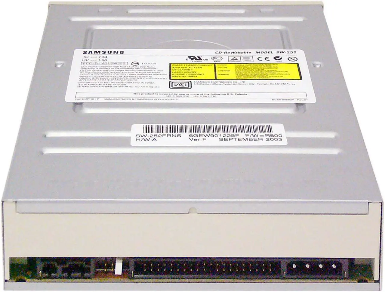 SAMSUNG CD Burner Beige IDE Model SW-252FRNS - Newegg.com