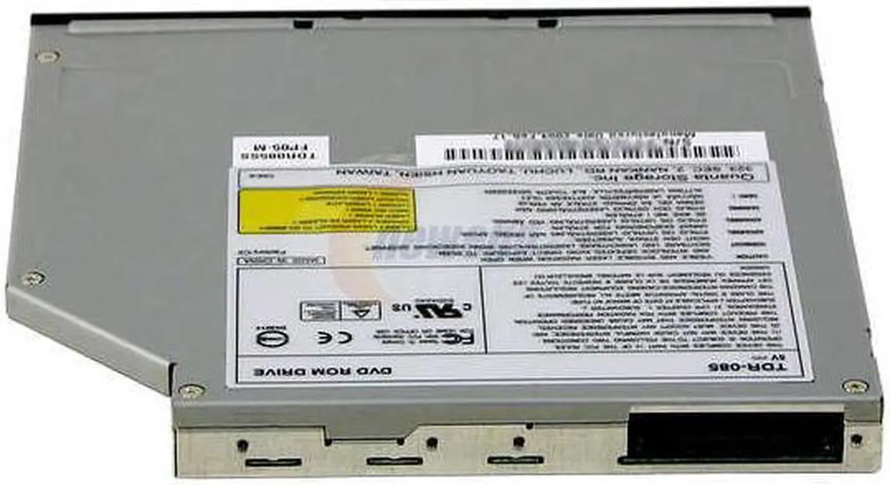 Quanta Black 8X DVD-ROM 24X CD-ROM IDE/ATAPI Slim Slot-in loading DVD ...