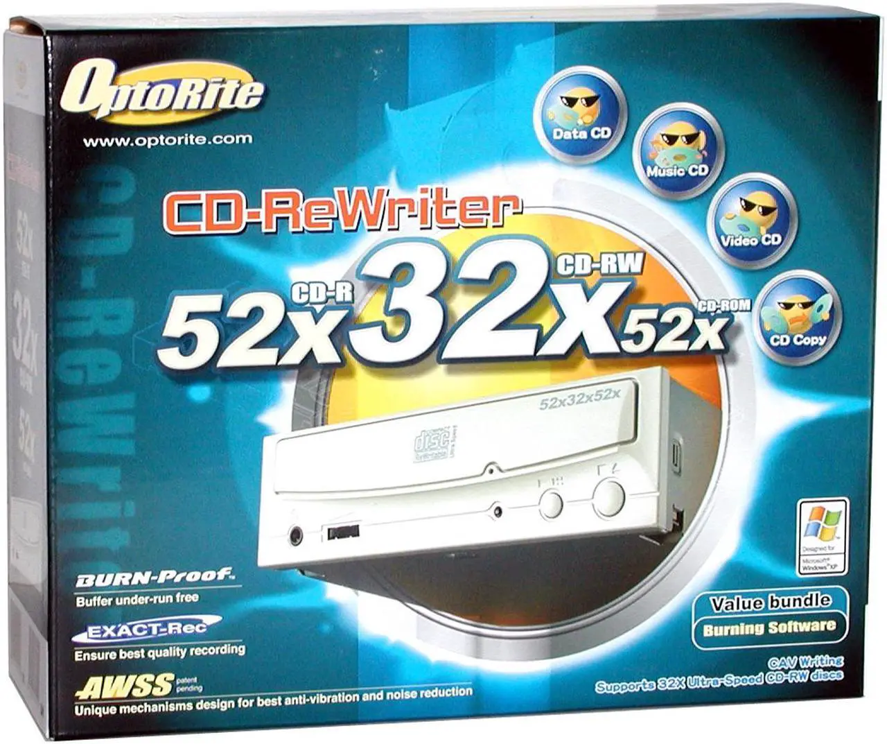 Optorite CD Burner Beige IDE Model CW5201 - Newegg.com