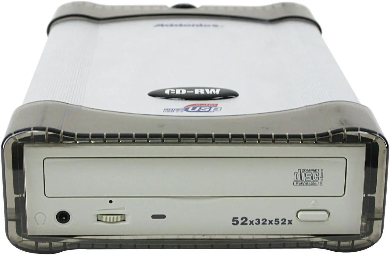 Open Box: Addonics USB 2.0 External CD Burner Model AEMCDRWII52 ...