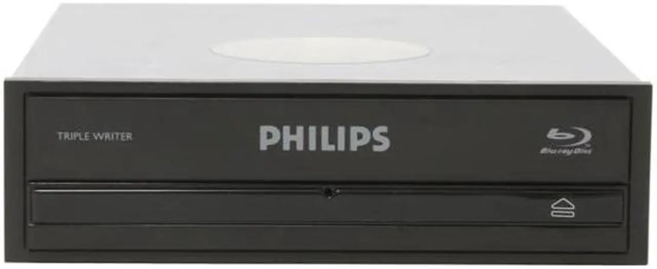 PHILIPS Black 2X BD-R 2X BD-RE 12X DVD+R 2X BD-ROM 8MB Cache SATA ...