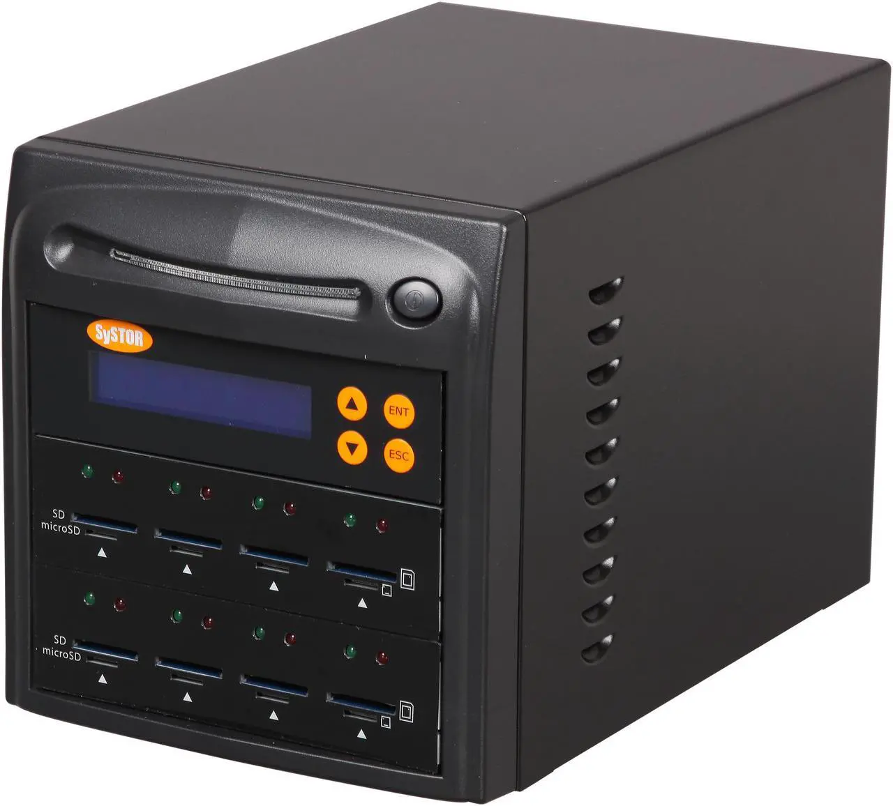 Systor Black 1 to 7 SD/micro SD Drive Duplicator Model SYS07SD - Newegg.com