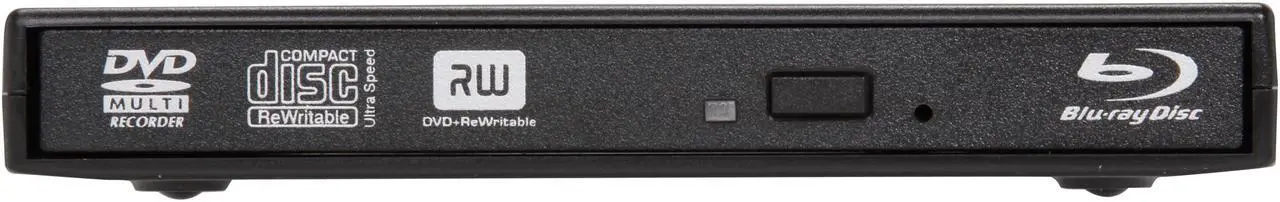 Velocity Micro Black 4X BD-ROM 8X DVD-ROM USB 2.0 External Blu-ray ...