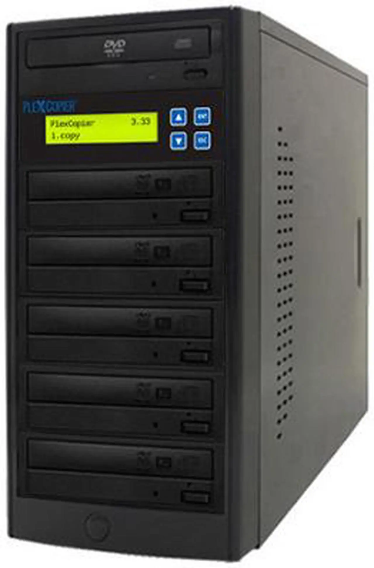 PlexCopier 24X SATA 1 to 5 CD DVD duplicator Burner Writer Standalone ...