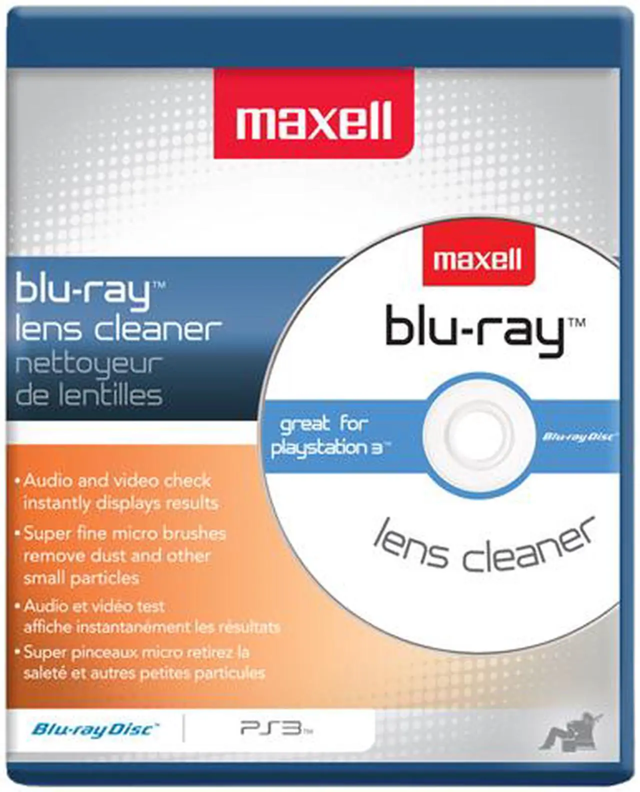 maxell 190054 Lens Cleaner for Blu Ray - Newegg.com