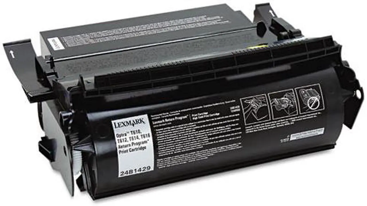 Lexmark Return Program Black Toner Cartridge - Newegg.com