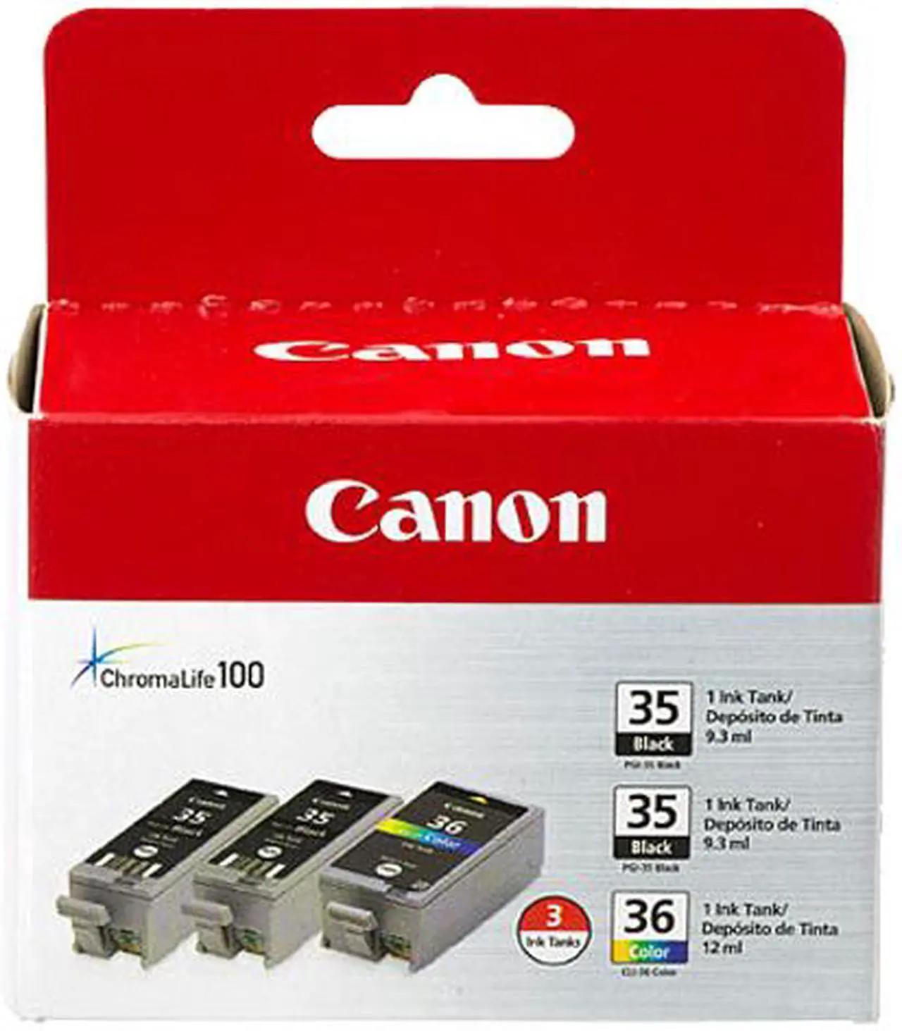 Canon PGI-35/CLI-36 Ink Cartridge - Combo Pack - Black/Color - Newegg.com