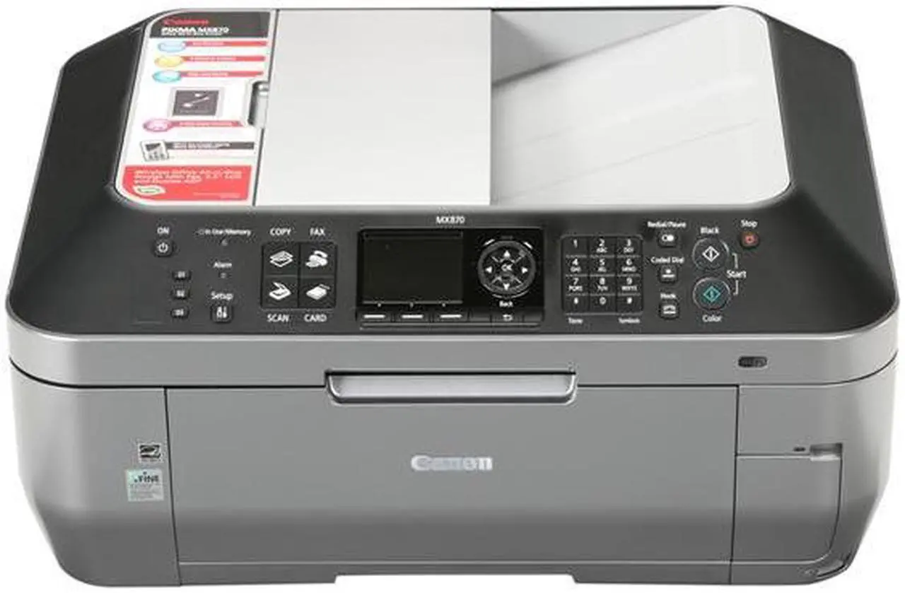 Refurbished: Canon PIXMA MX870 4206B018AA Ethernet (RJ-45) / USB / Wi ...