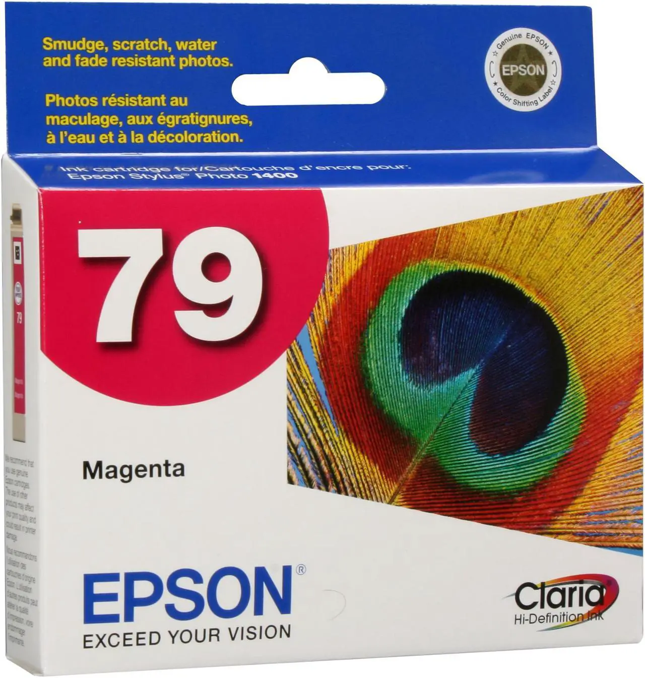 EPSON 79 (T079320) High-Capacity Ink Cartridge Magenta - Newegg.com