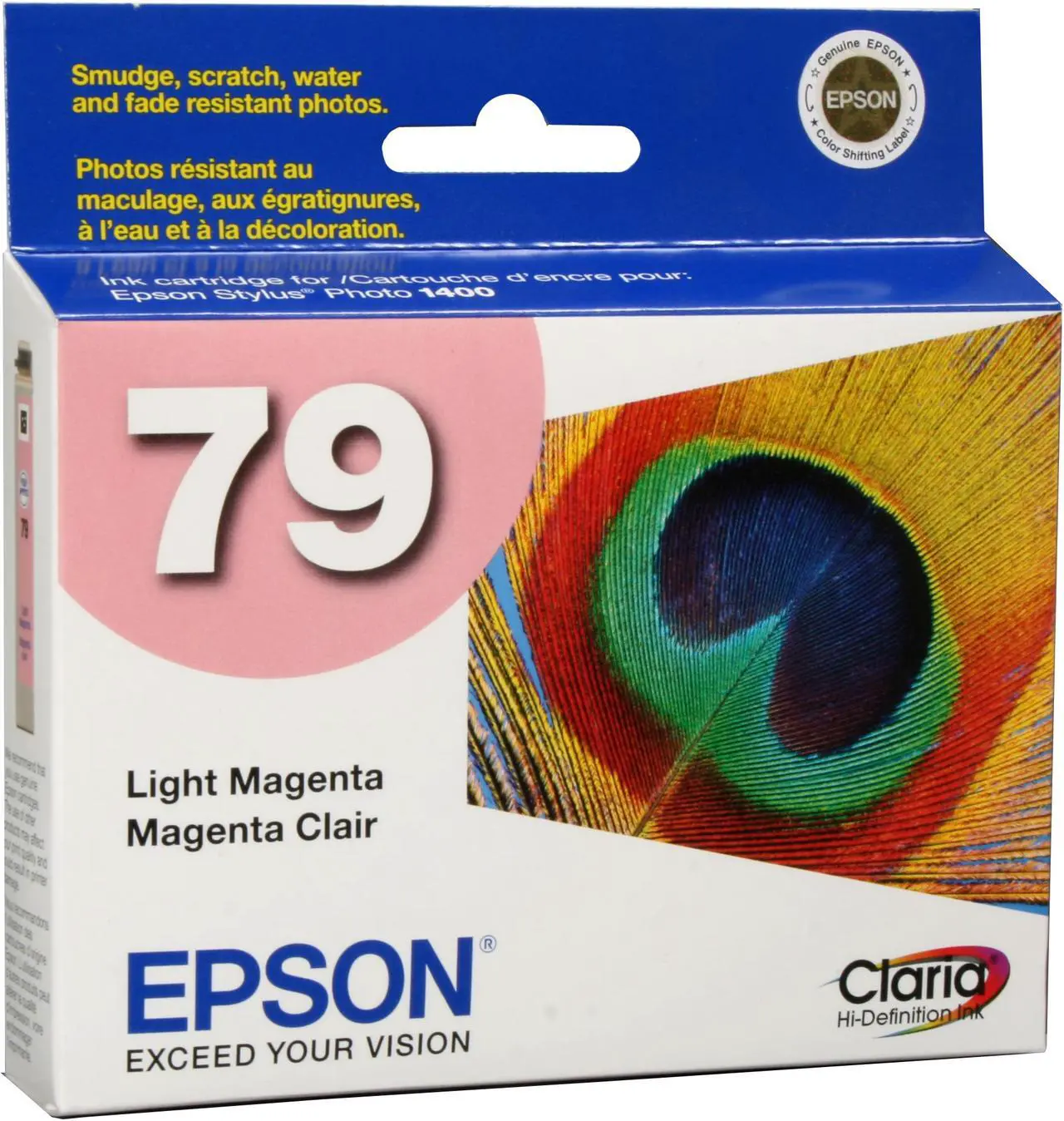 EPSON 69 (T079620) High-Capacity Ink Cartridge Light Magenta - Newegg.com