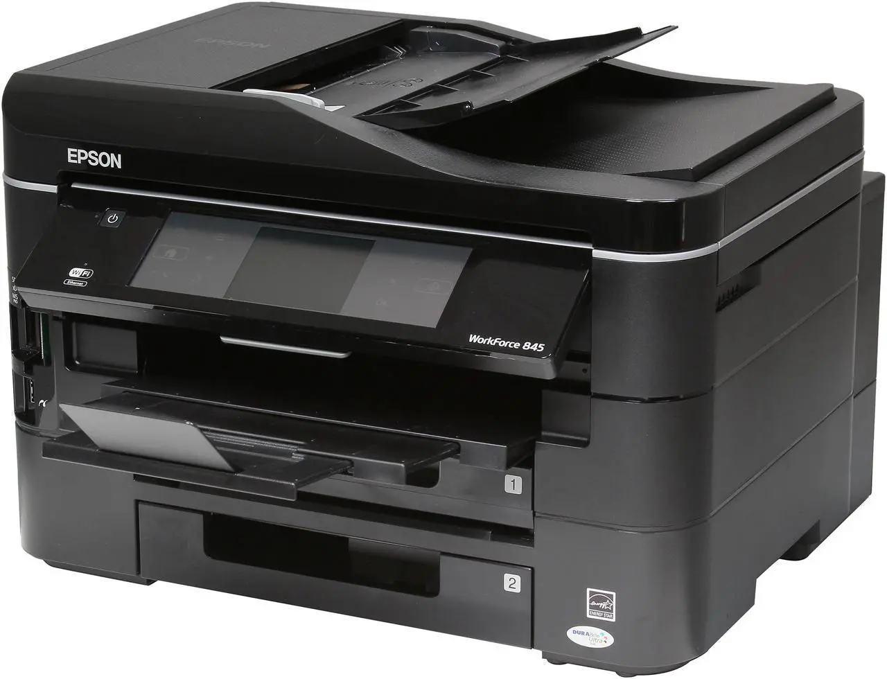 EPSON WorkForce 845 C11CB92201 Ethernet (RJ-45) / USB / Wi-Fi InkJet ...