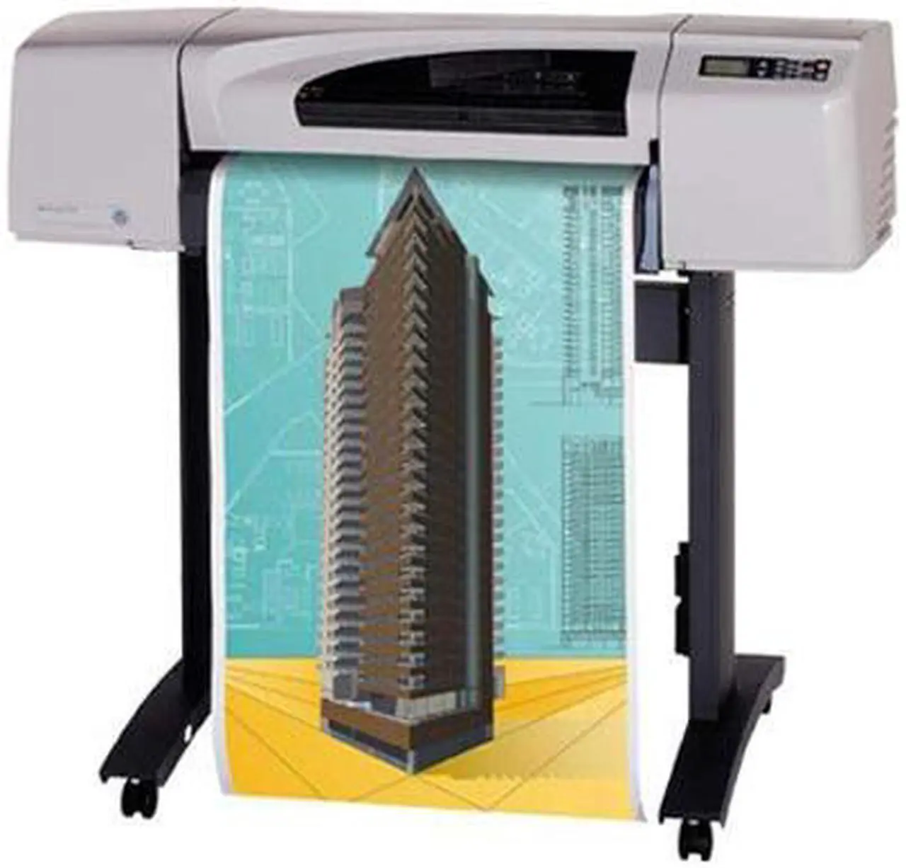 HP Designjet 500 LPT / USB Thermal Inkjet Large Format Color 42 ...