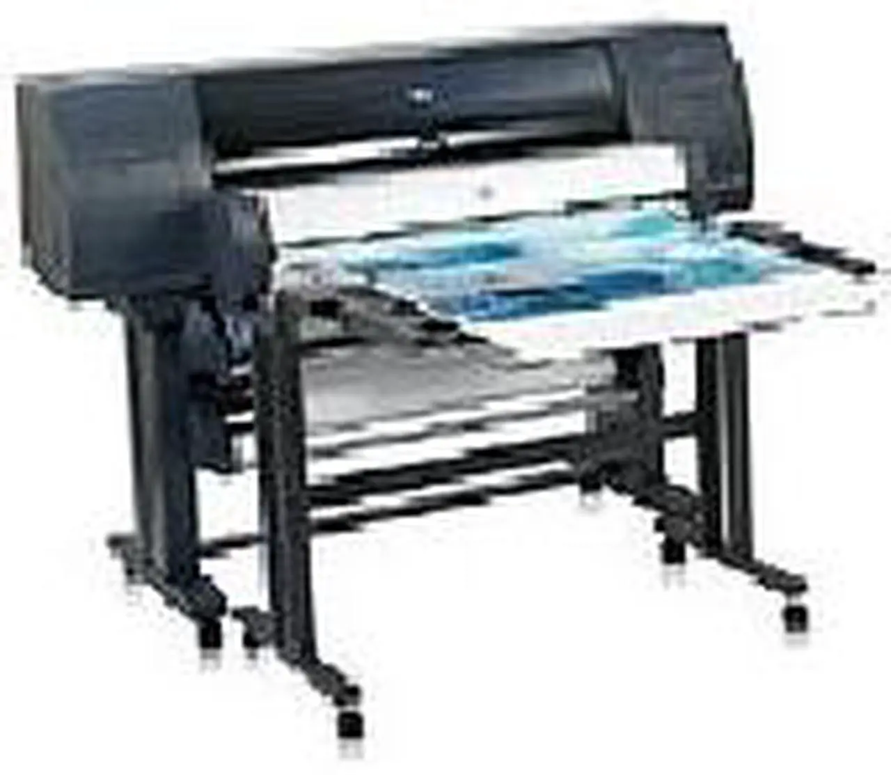 HP Designjet 4500MFP Q1276A Ethernet (RJ-45) Thermal Inkjet Large ...