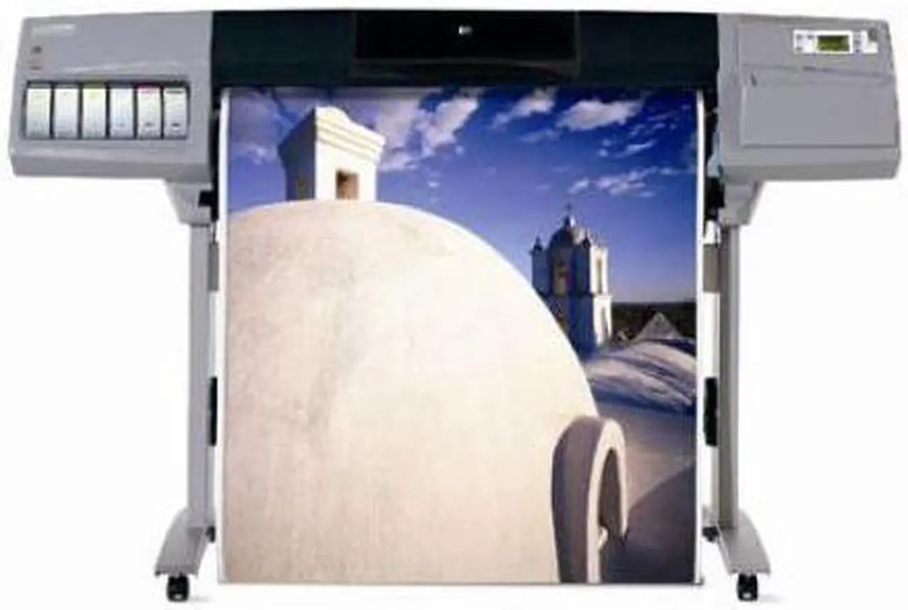 HP DesignJet 5500ps Q1252A Ethernet (RJ-45) InkJet Large Format Color ...