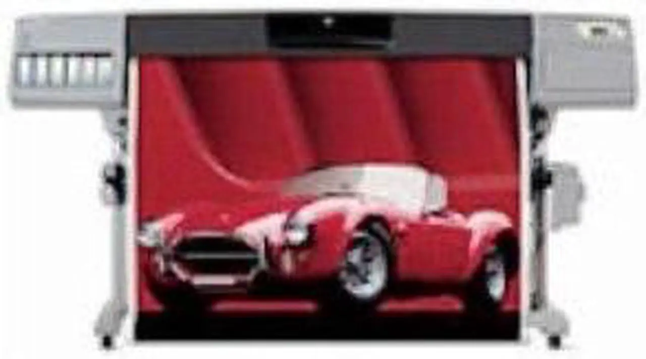 HP Designjet 5500PS Q1254A Ethernet (RJ-45) InkJet Large Format Color ...