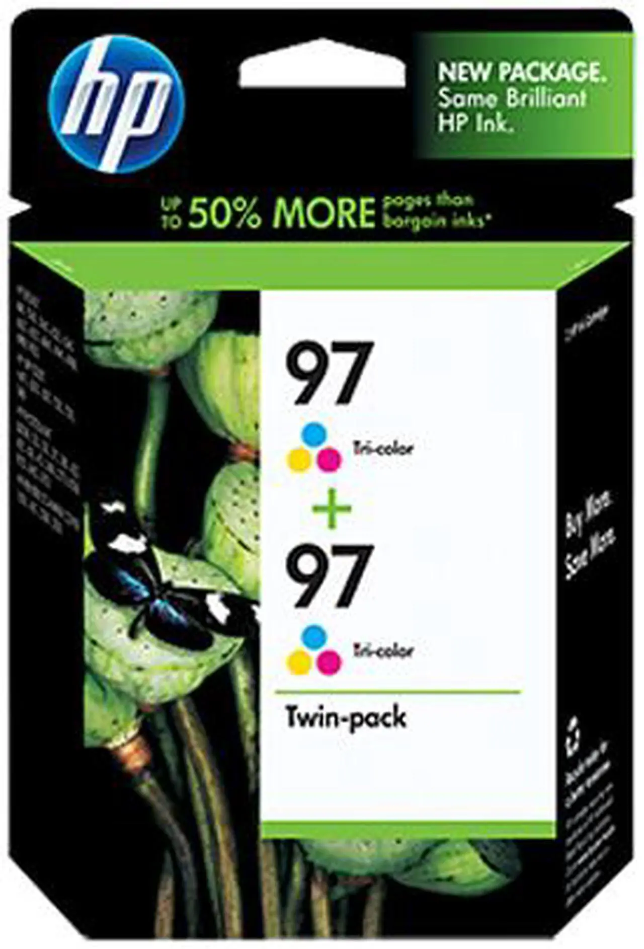 HP 97 Tri-color Inkjet Print Cartridges 2-pack (C9349FN#140) - Newegg.com