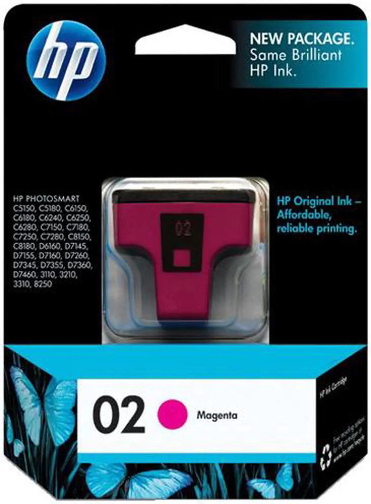 HP 02 Magenta Ink Cartridge (C8772WN#140) - Newegg.com