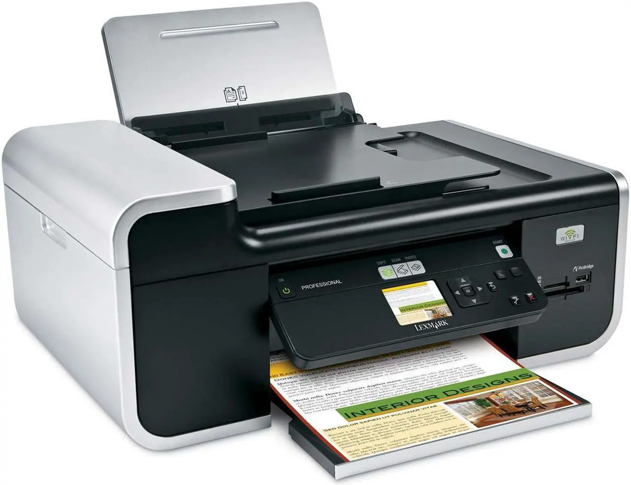 LEXMARK X4975 40S0300 USB / Wi-Fi Thermal Inkjet MFC / All-In-One Color ...