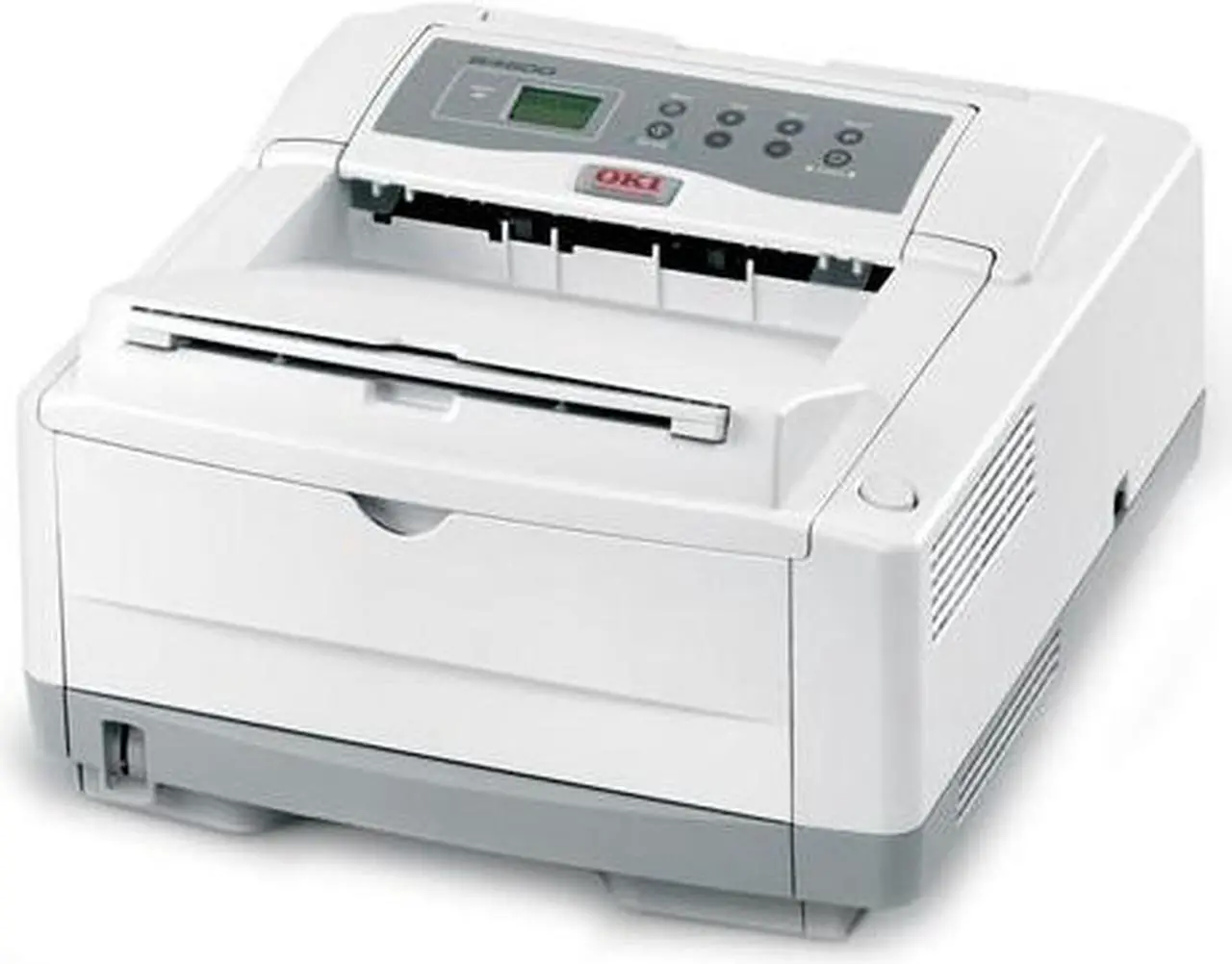 OKIDATA B4600n (120V) Workgroup Up to 27 ppm Mono LED Network Printer ...