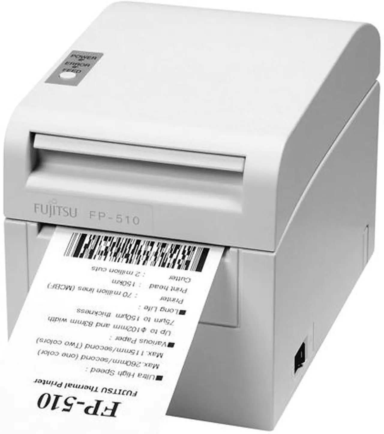 Fujitsu FP-460 Direct Thermal Printer - Monochrome - Desktop - Receipt ...