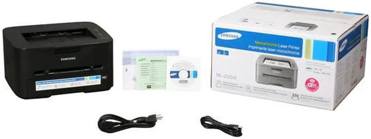 Samsung ML Series ML-2525W Workgroup Monochrome Ethernet (RJ-45) / USB ...