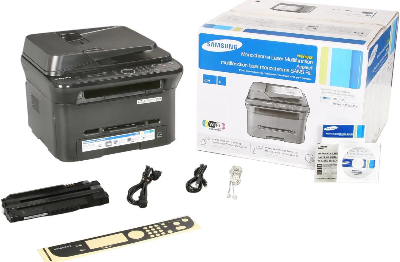 Samsung SCX Series SCX-4623FW MFC / All-In-One Monochrome Ethernet (RJ ...