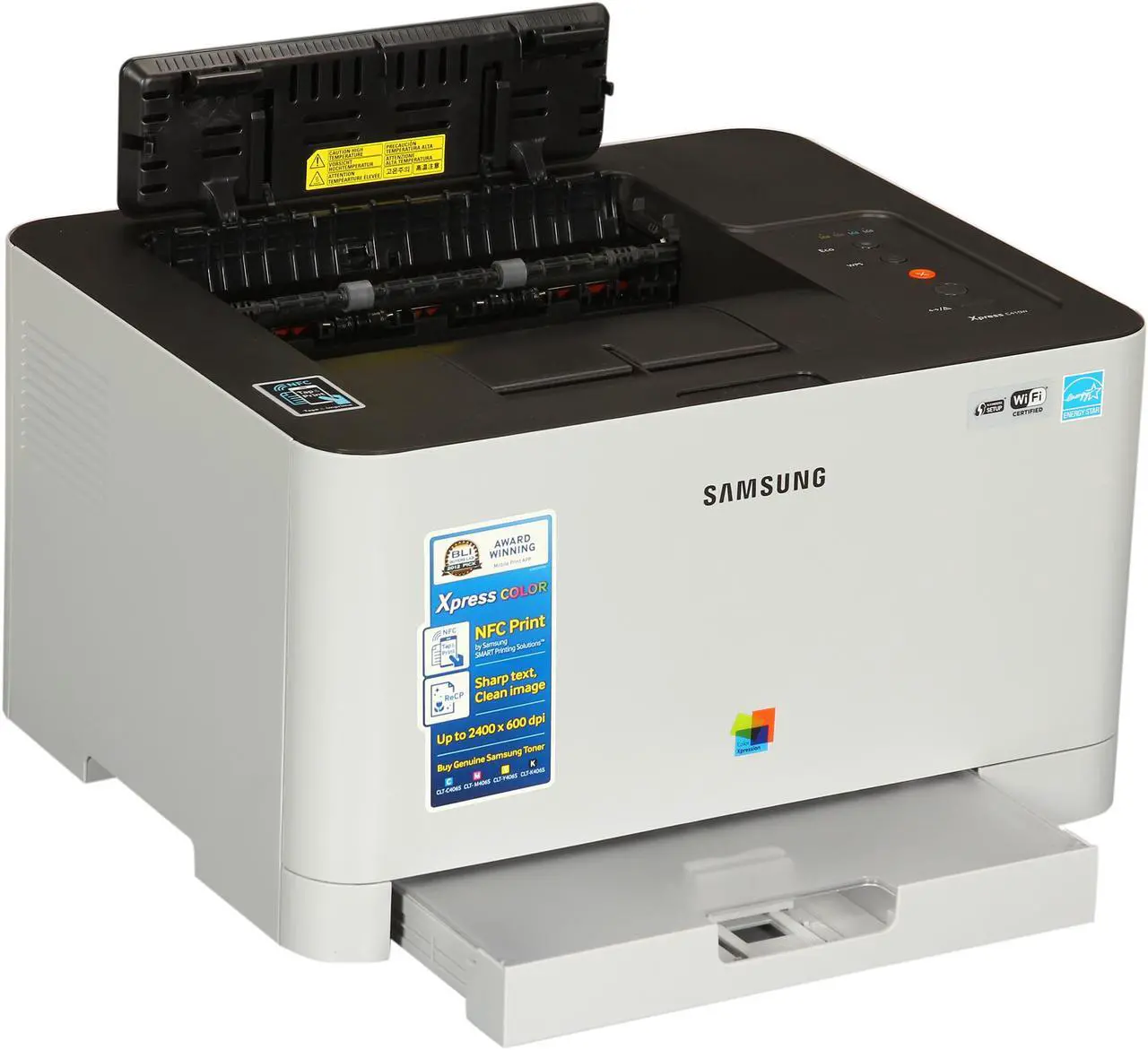 Samsung Xpress C410W (SL-C410W/XAA) Duplex 2400 dpi x 600 dpi wireless ...