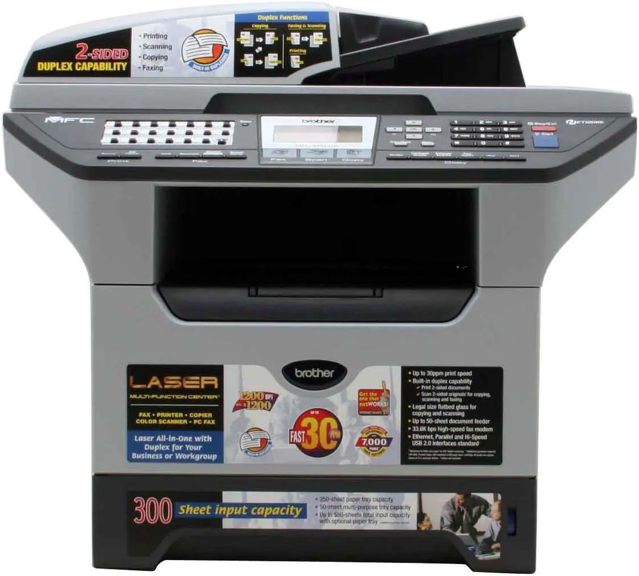 Used - Good: Brother MFC Series MFC-8860DN MFC / All-In-One Monochrome ...