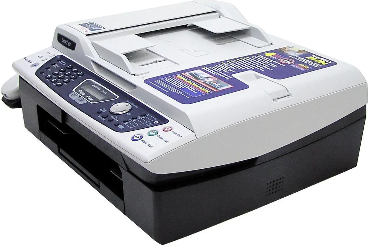 brother 2440c Color Flatbed Inkjet Fax Machine - Newegg.com