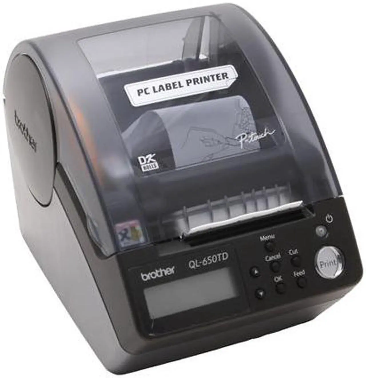 brother QL-650TD Label Printer with Built-in Time and Date Function, 56 ...