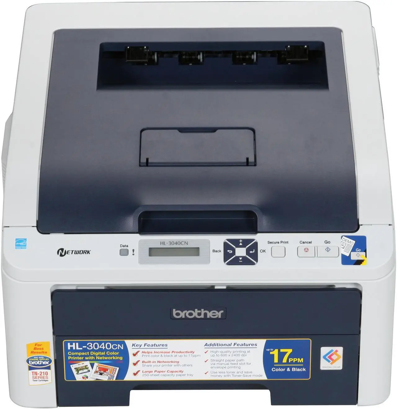 brother HL-3040CN Digital Color LED Printer with Networking - Newegg.com
