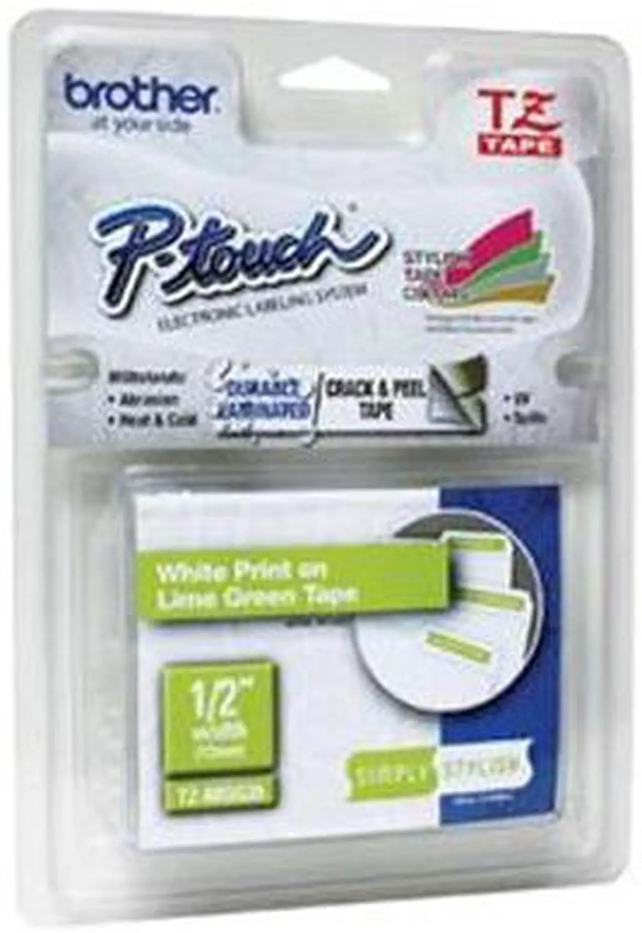 brother TZ Series TZMQG35 0.50" x 16.40 ft Labelling Tape - Retail ...