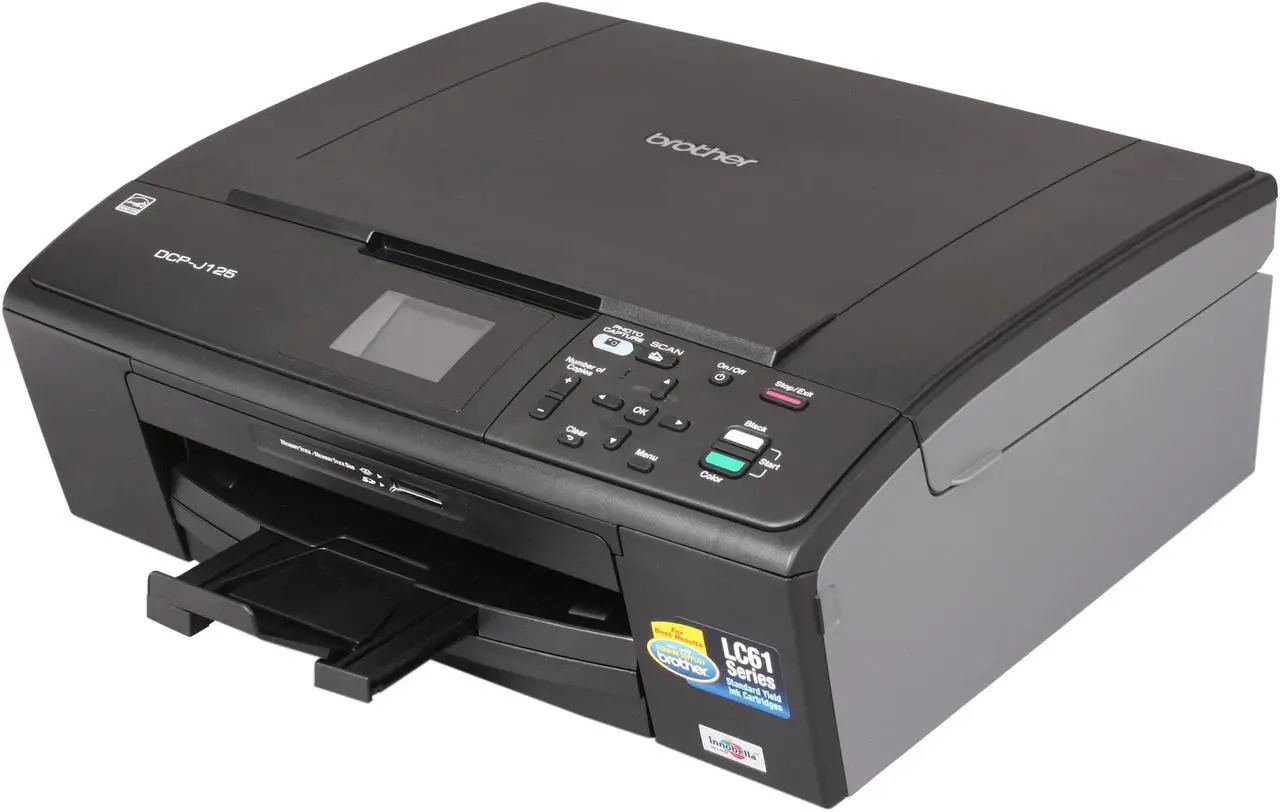 Brother DCP series DCP-J125 USB InkJet MFC / All-In-One Color ...