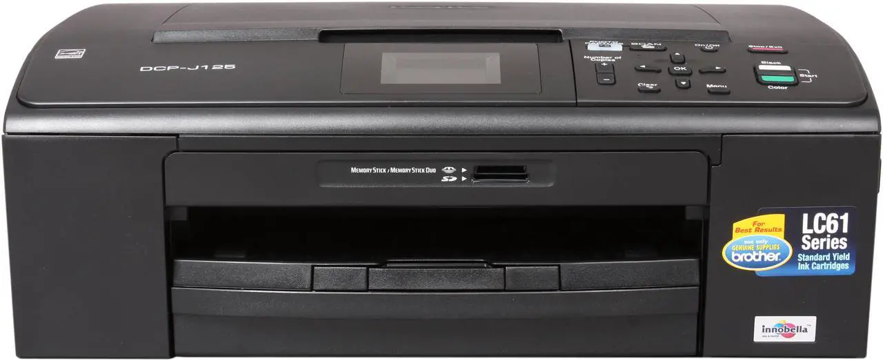 Brother DCP series DCP-J125 USB InkJet MFC / All-In-One Color ...