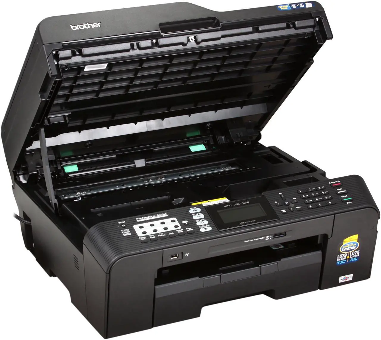 Brother Professional Series MFC-J6510DW Inkjet All-in-One Printer with ...